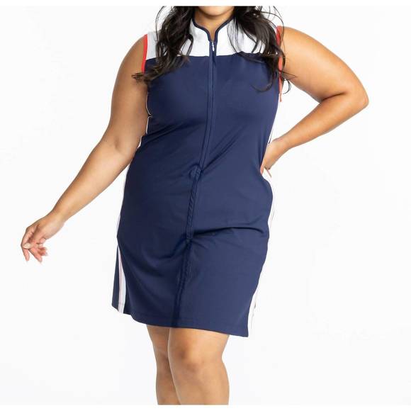 Kinona | Dresses | New Kinona Clubhouse Sleeveless Golf Dress In Navy ...